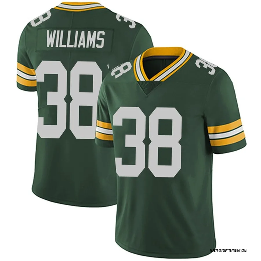 Tramon Williams Green Bay Packers Men's Limited Team Color Vapor ...